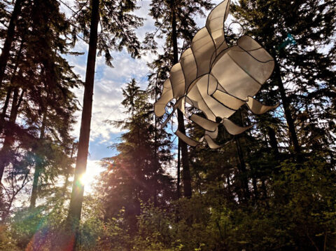 Price Sculpture Forest sculpture park in Coupeville on Whidbey Island ...